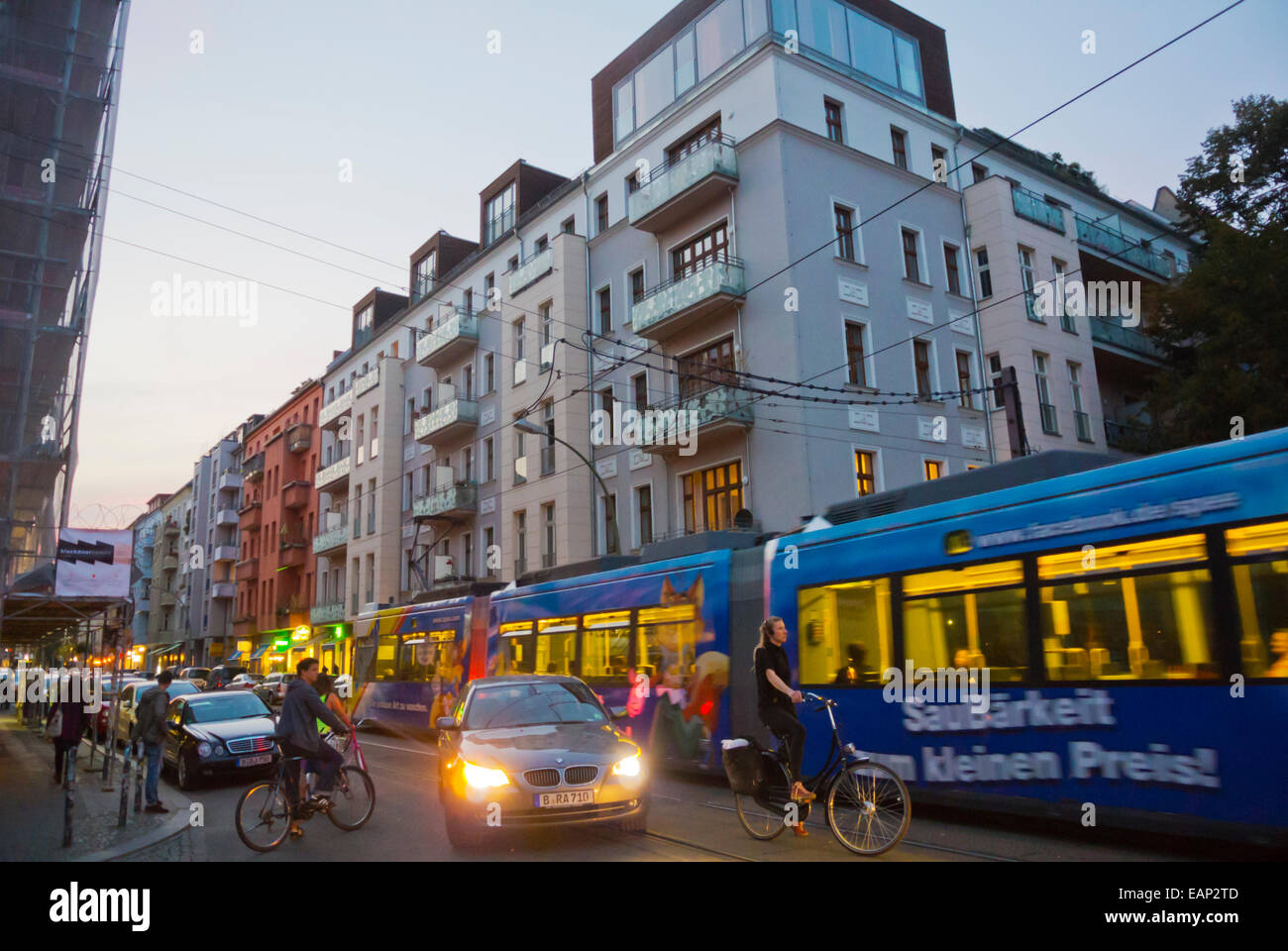 Wühlischstrasse street, Friedrichshain, Berlin, Germany Stock Photo - Alamy