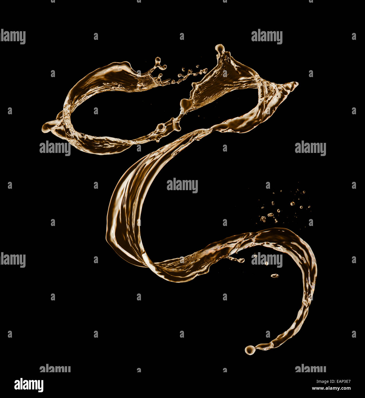 Liquid splash design hi-res stock photography and images - Alamy