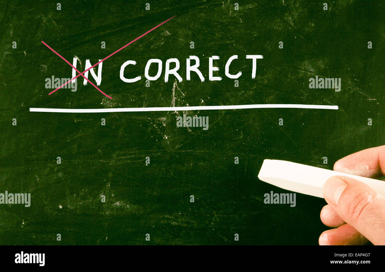 Check correct way hi-res stock photography and images - Alamy