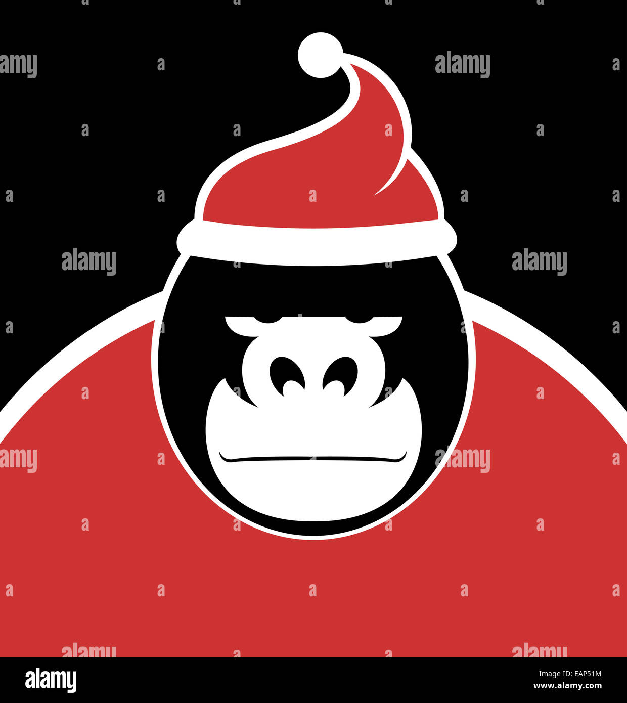 Gorilla santa hi-res stock photography and images - Alamy