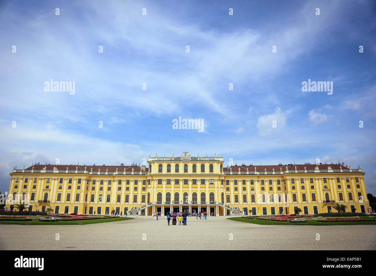 Classic view famous schonbrunn hi-res stock photography and images - Alamy