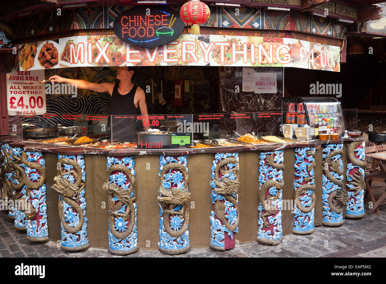 Chinese Food Stall Camden Market High Resolution Stock Photography and ...