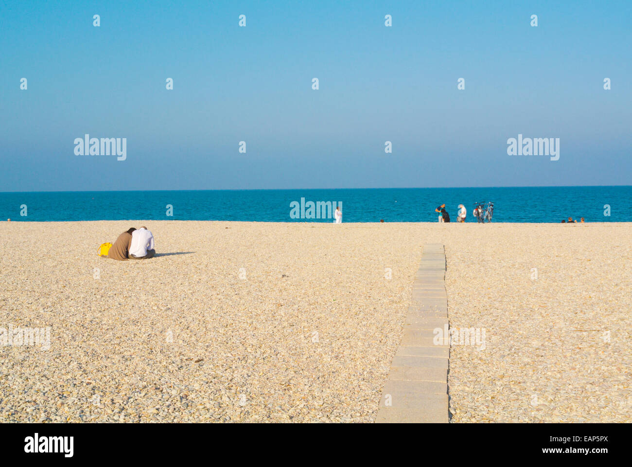 Town beach, Fano, Marche region, Italy Stock Photo - Alamy