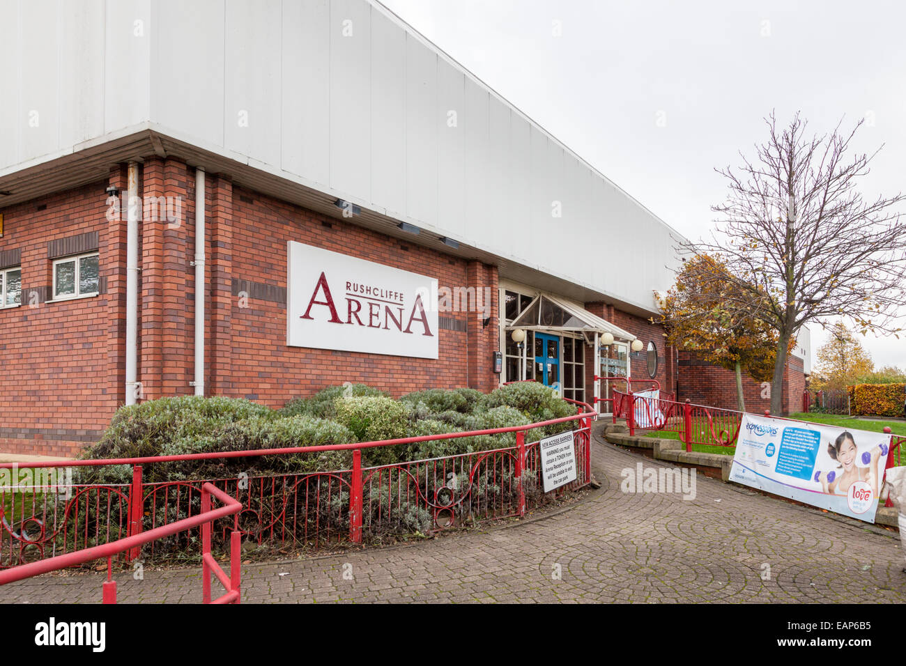 Rushcliffe Arena, 2014. West Bridgford, Nottinghamshire, England, UK ...