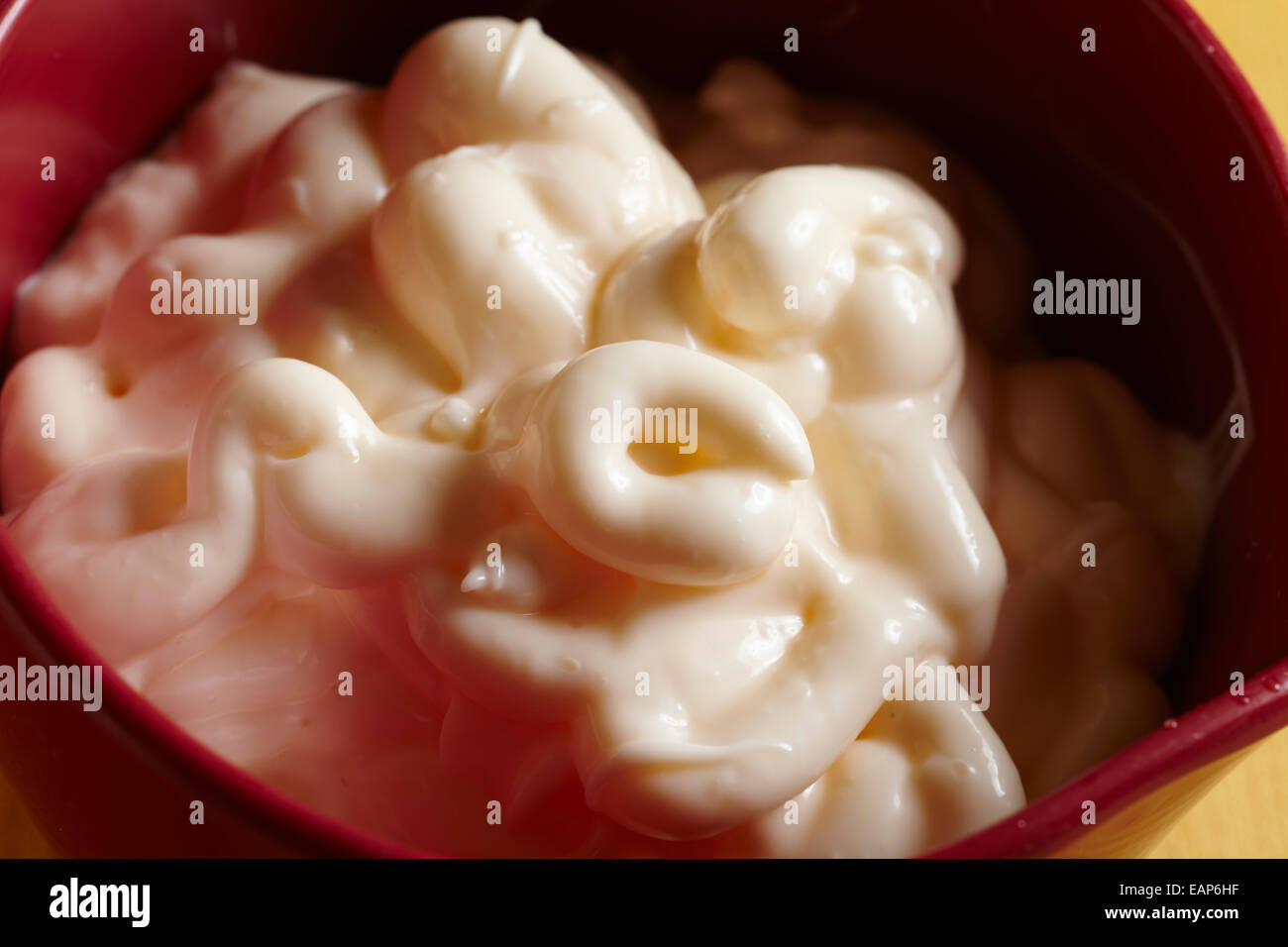 Mayonnaise in a measuring cup Stock Photo - Alamy