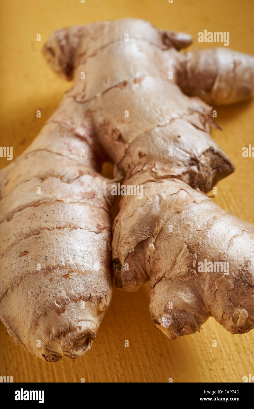 fresh, whole ginger root Stock Photo - Alamy