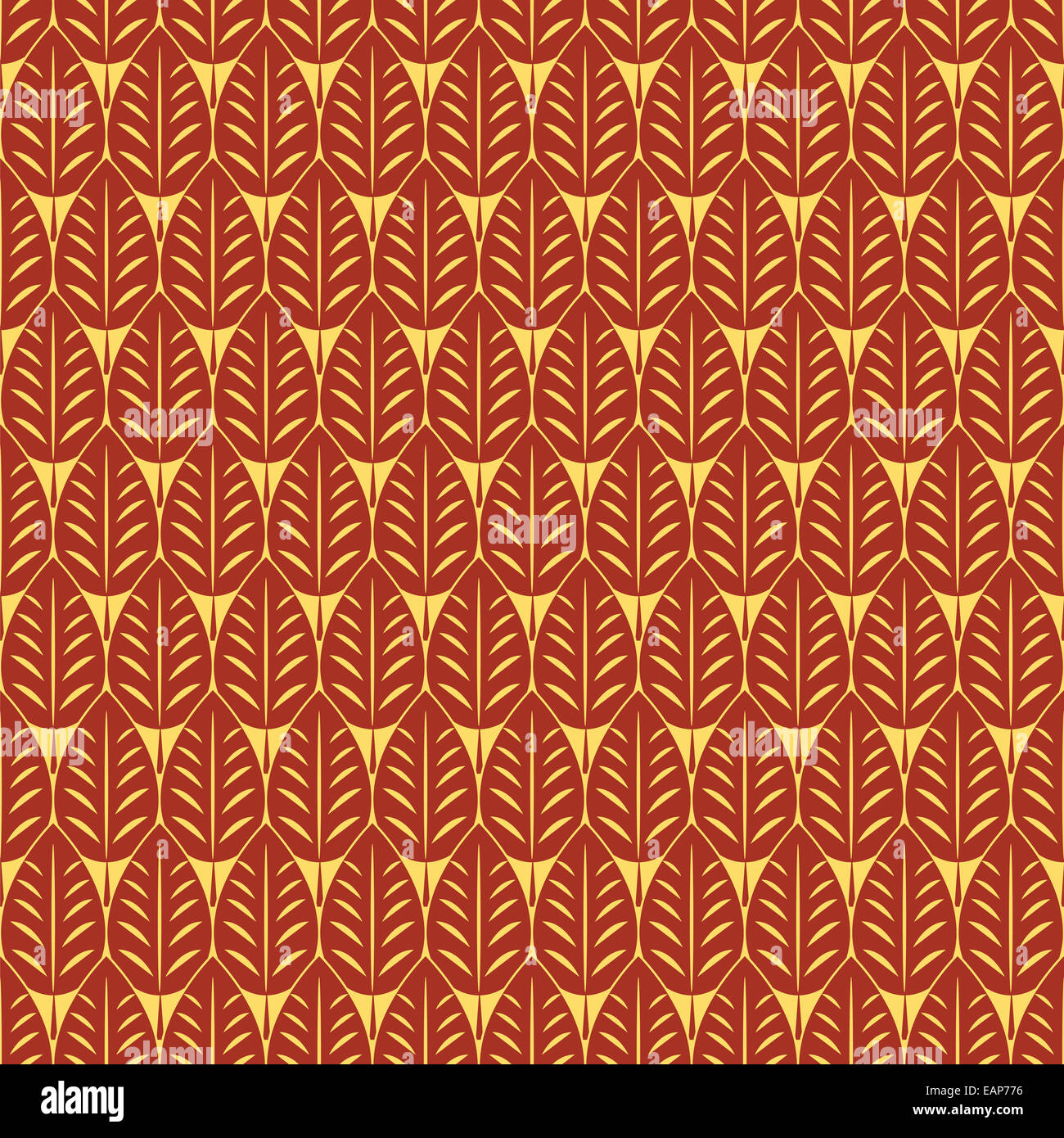 Seamless pattern with many red leaves Stock Photo - Alamy