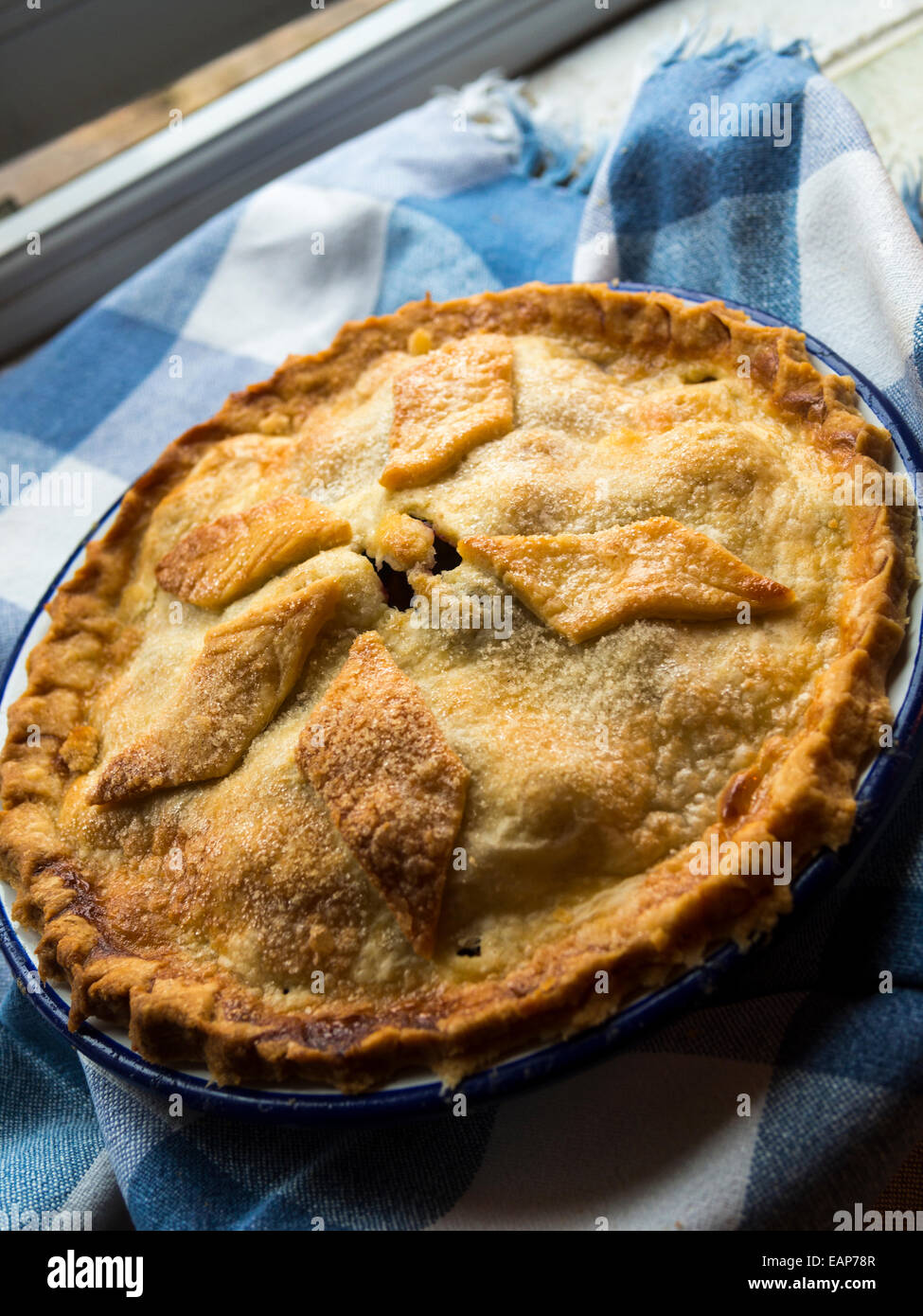 home cooked pies Stock Photo - Alamy