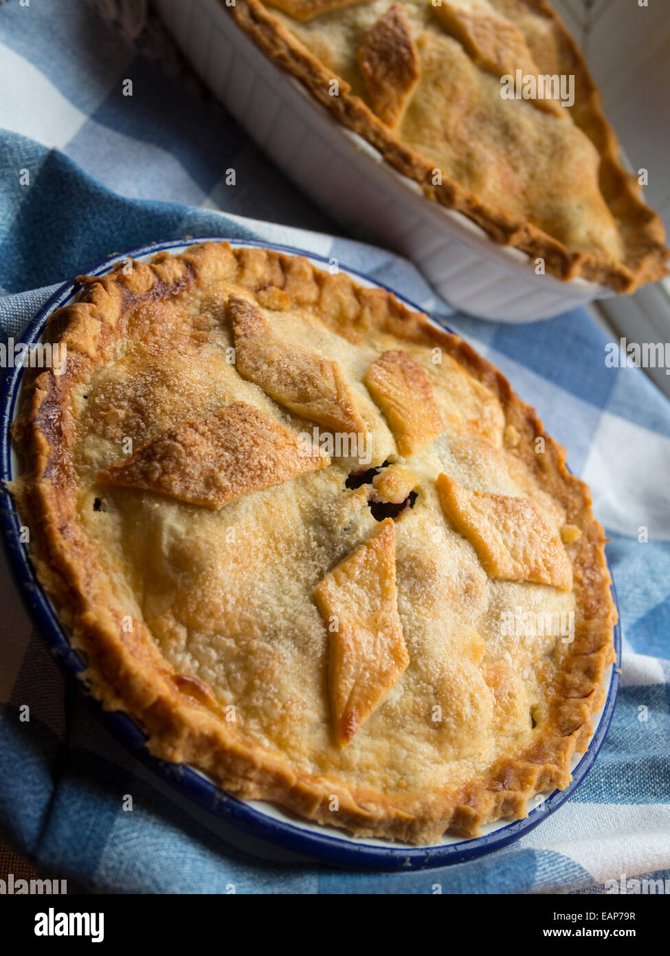 home cooked pies Stock Photo - Alamy