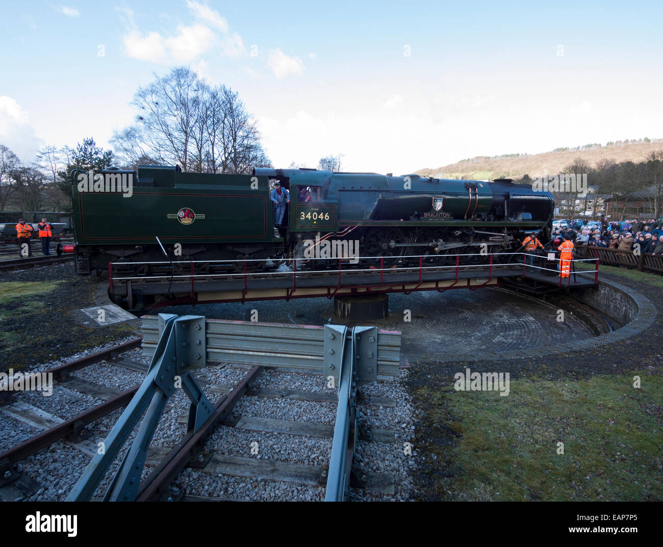 Braunton steam locomotive hi-res stock photography and images - Alamy