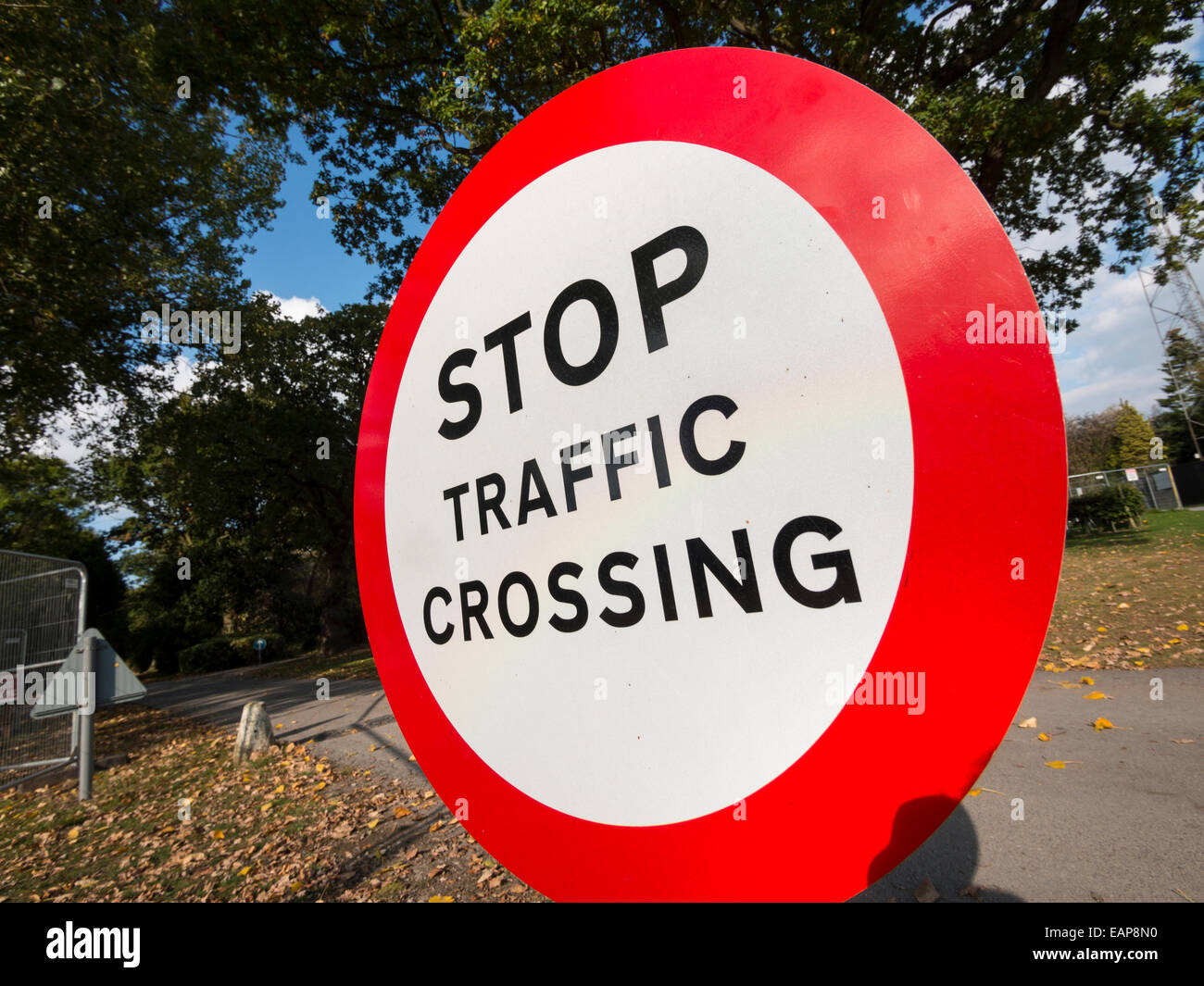 Stop Children Crossing Sign