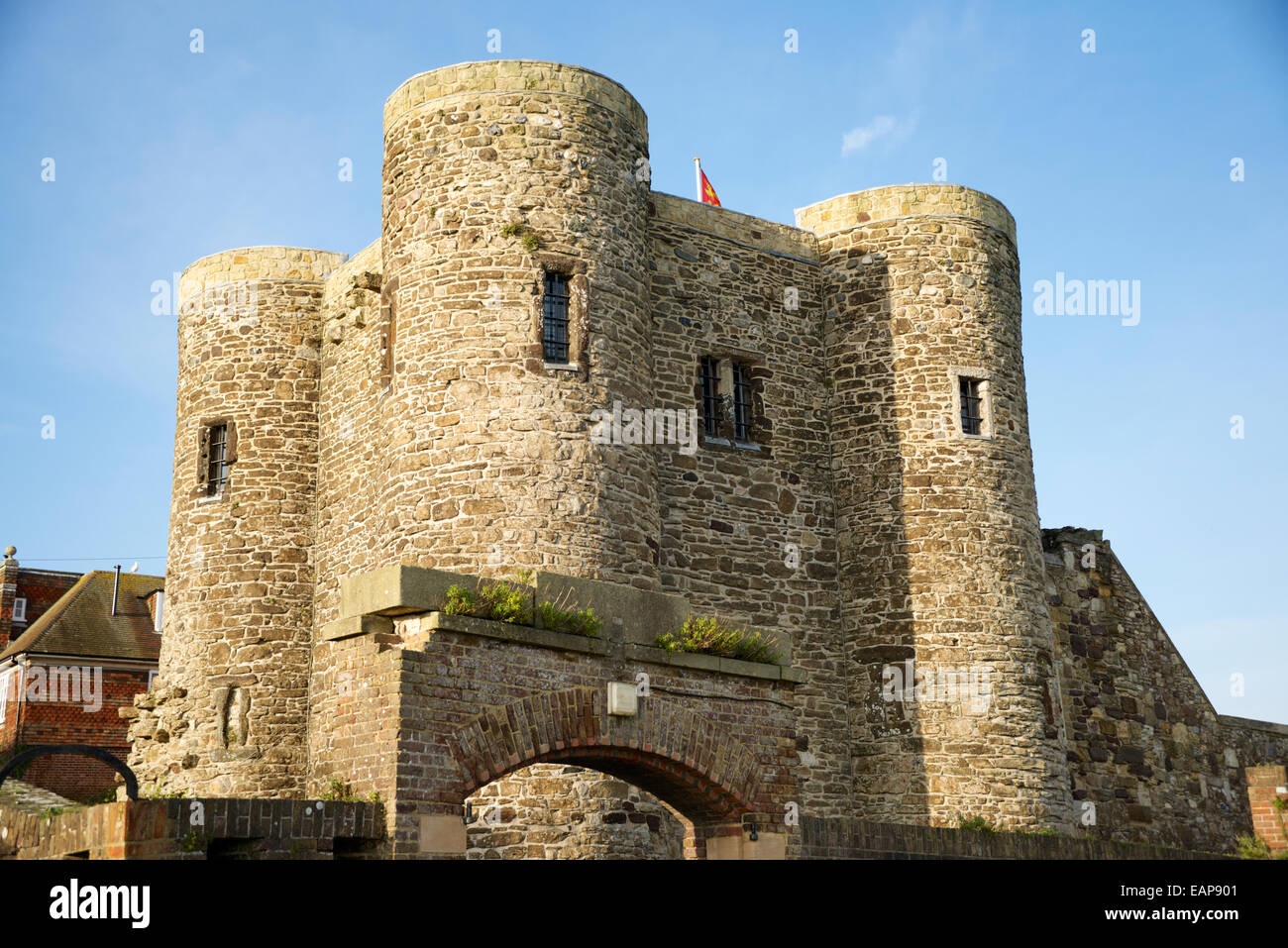 Ypres Tower, Rye Castle medieval castle built in 1249 and once Rye ...