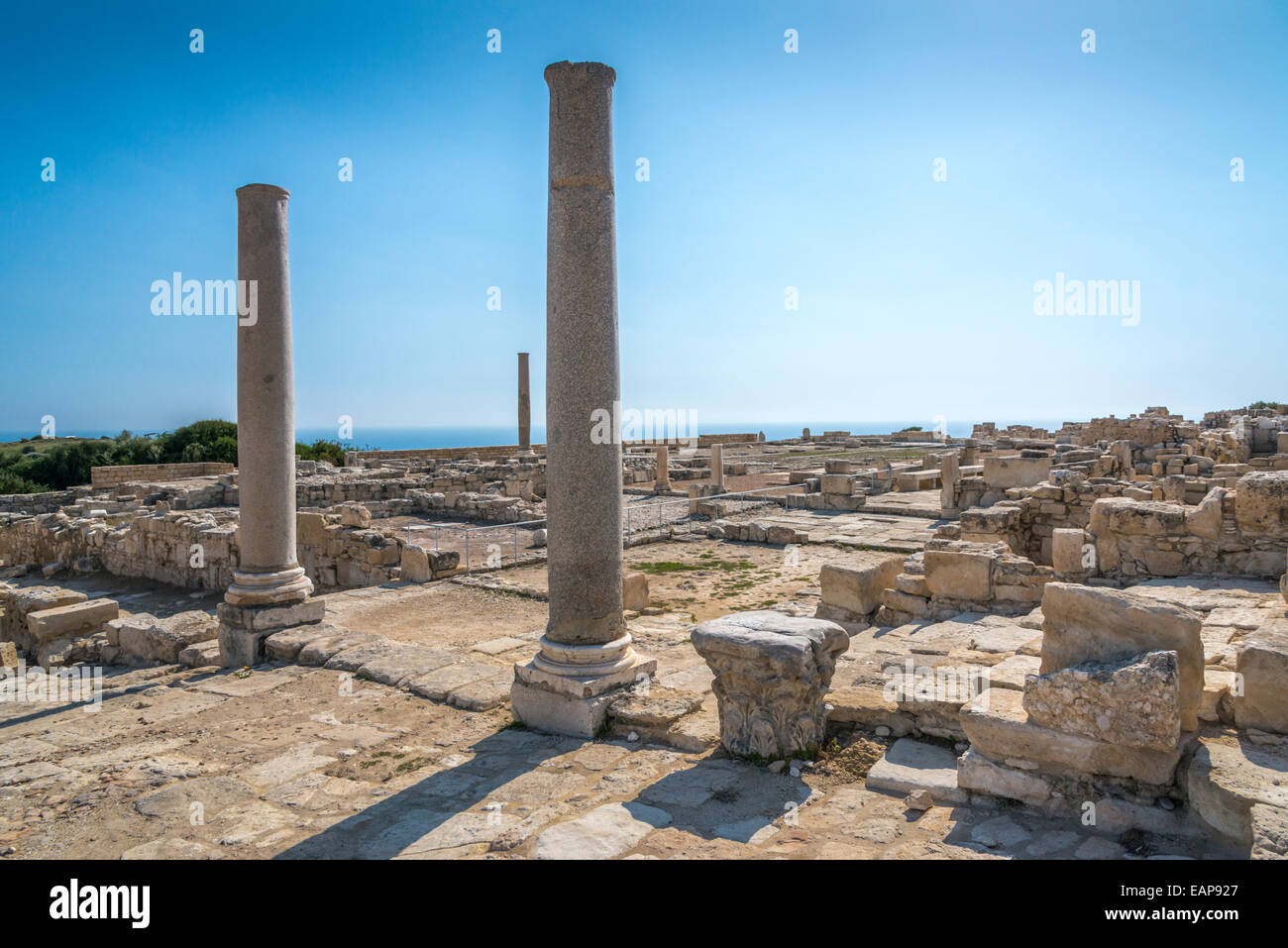 Ancient Roman ruins consisting of The Agora, The Stoa and The Roman ...