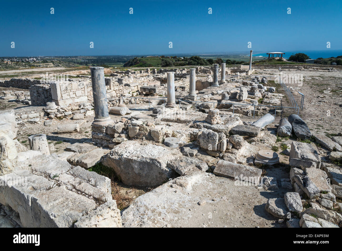 Ancient Roman ruins consisting of The Agora, The Stoa and The Roman ...