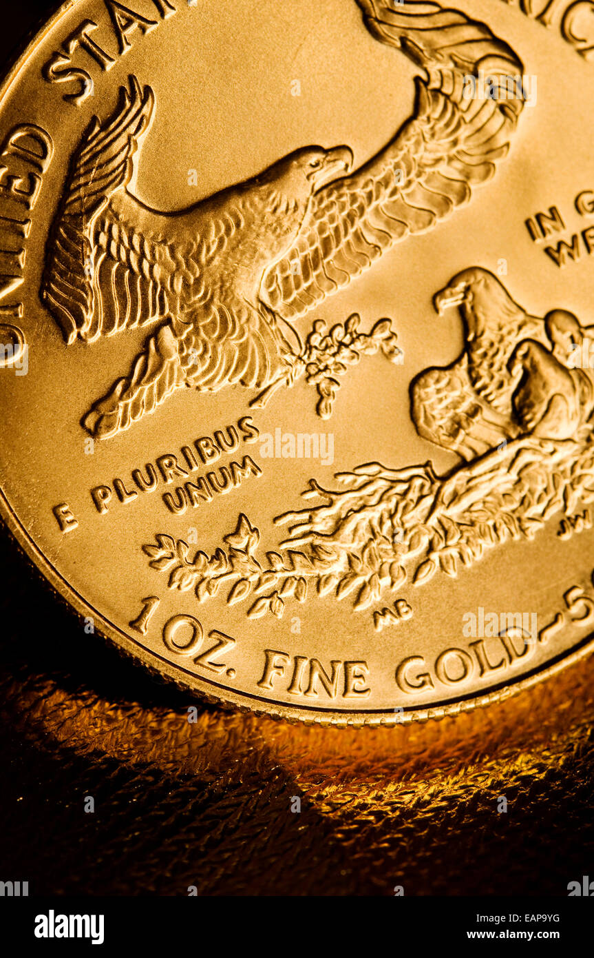 Gold Coin Dollars High Resolution Stock Photography and Images - Alamy