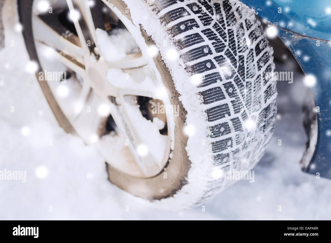 Blocked wheel hi-res stock photography and images - Alamy