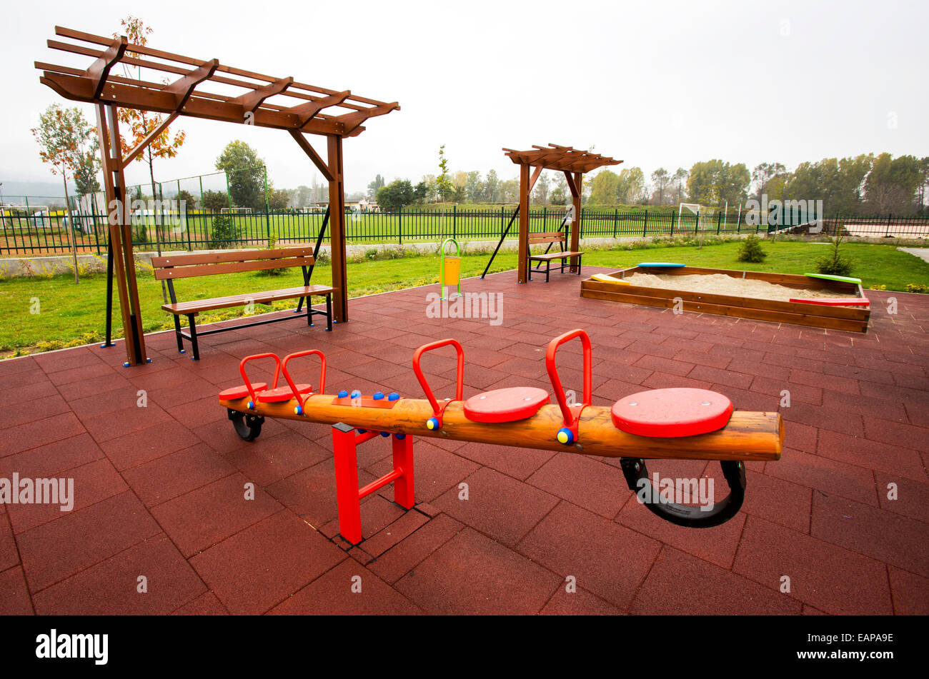 Empty playground hi-res stock photography and images - Alamy