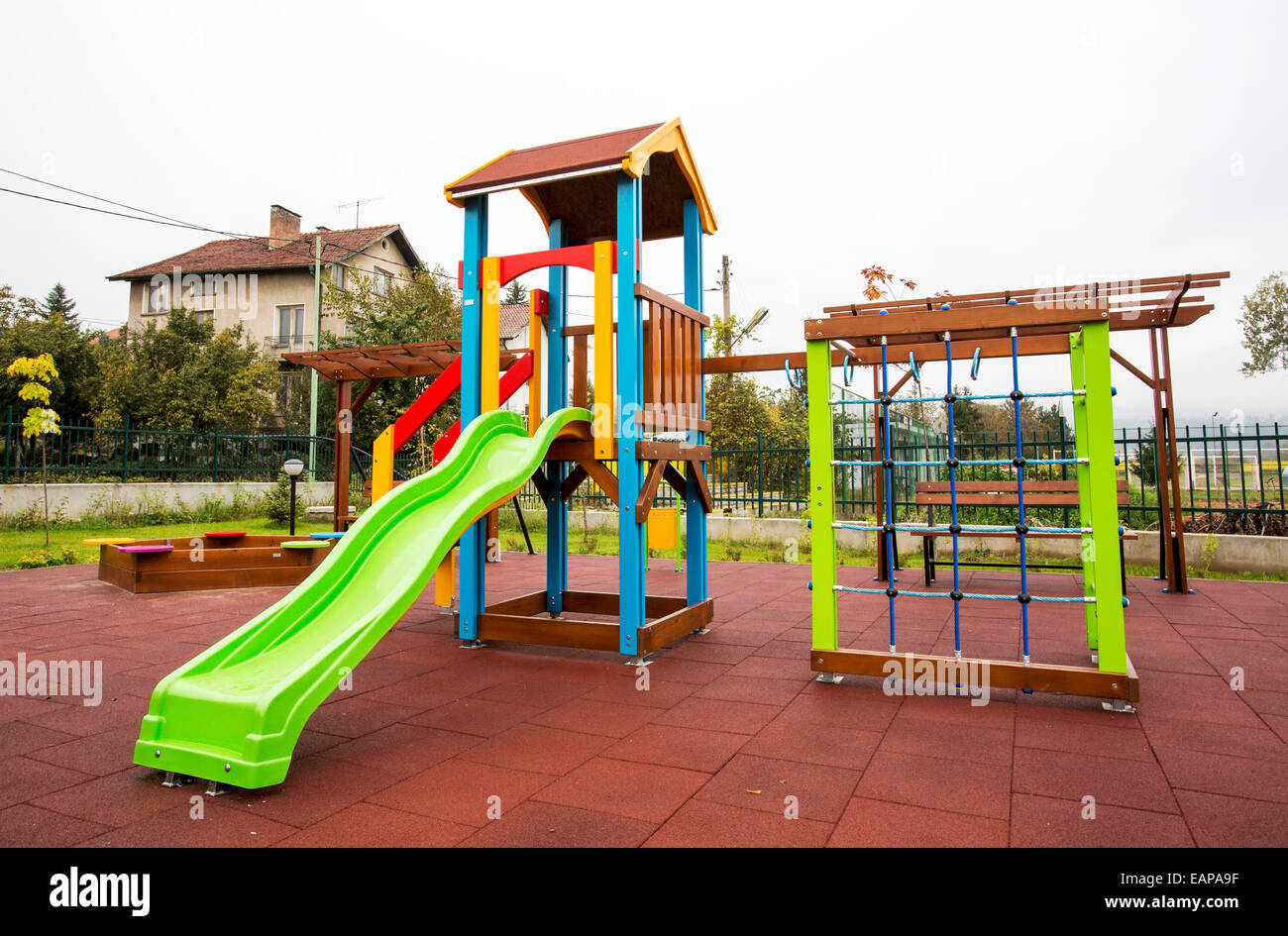 Empty playground hi-res stock photography and images - Alamy
