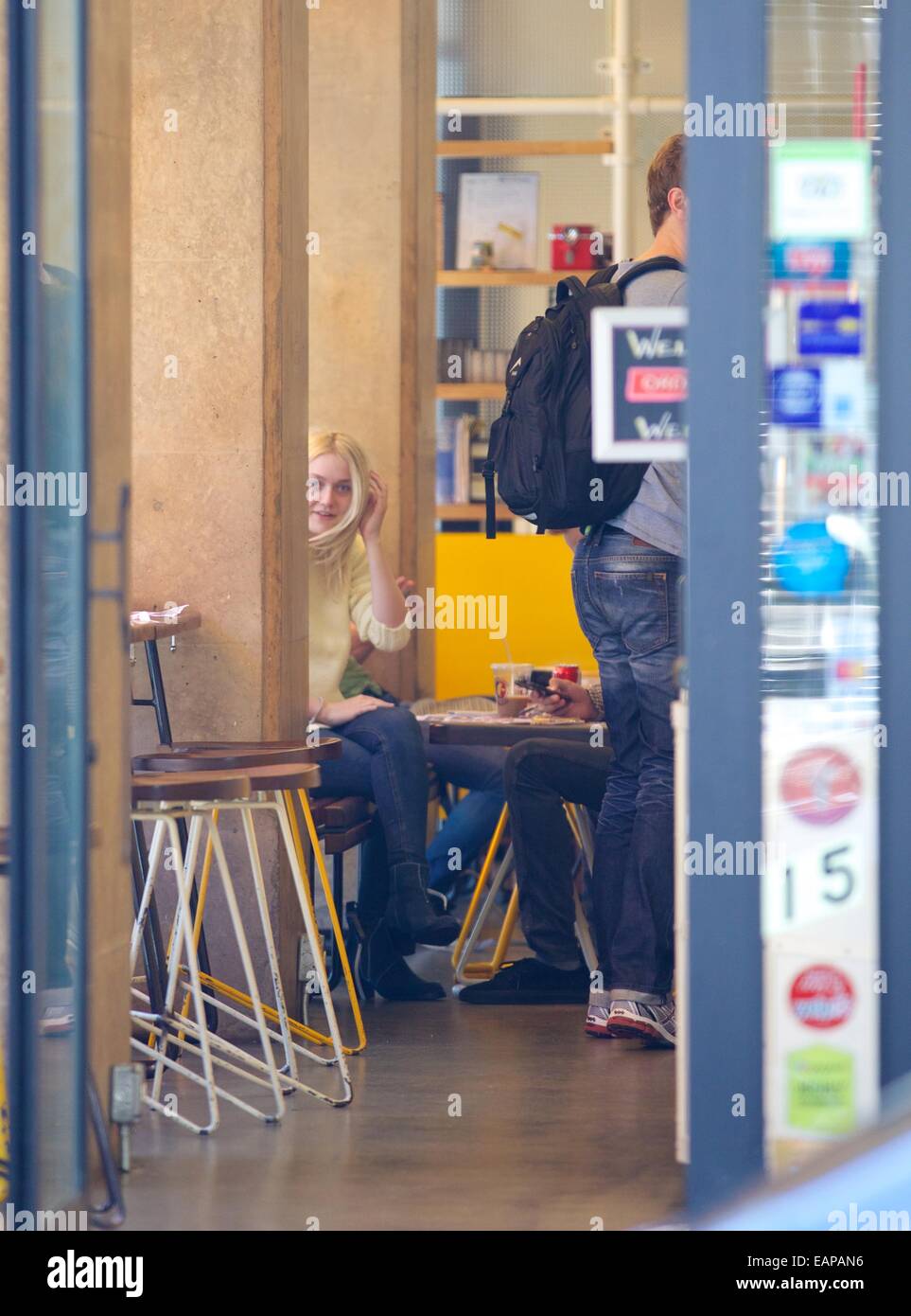 Dakota Fanning spotted out in New York with her model boyfriend, Jamie ...