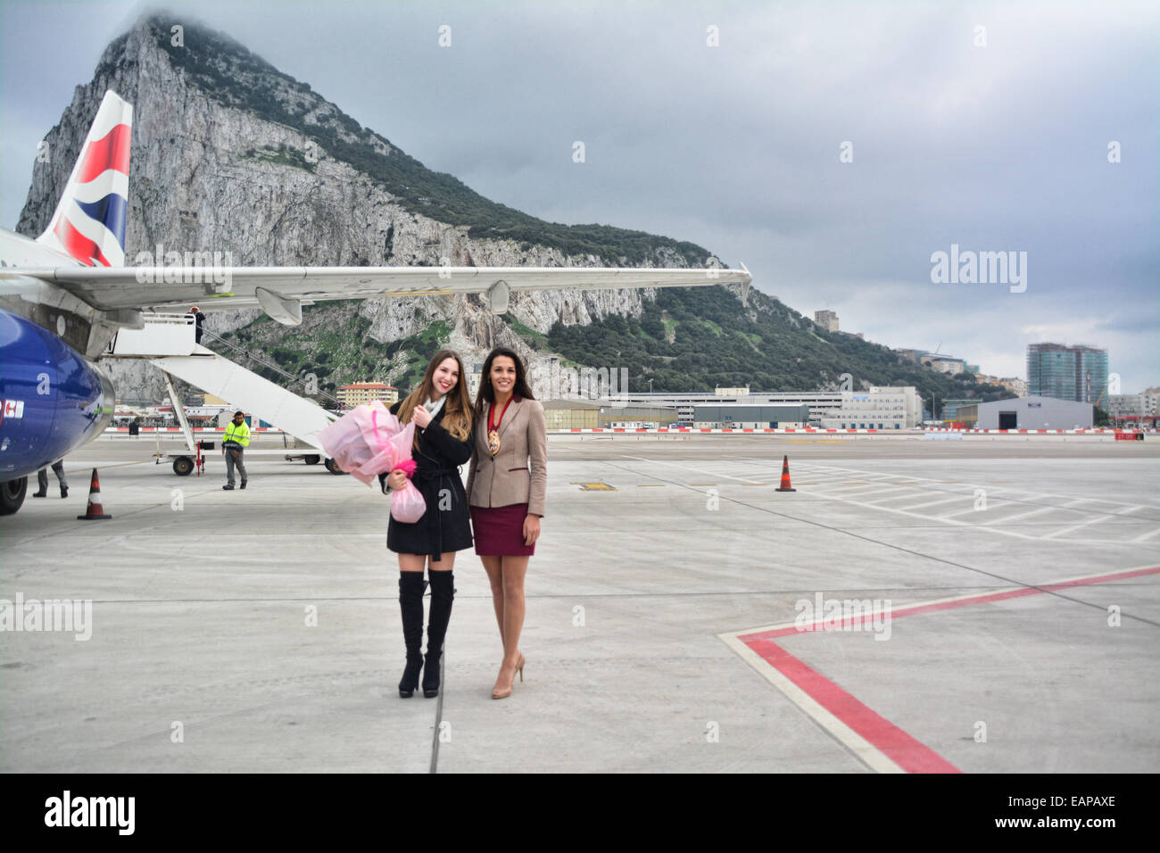 Gibraltar. 19th November, 2014. First Princess in the Miss Gibraltar ...