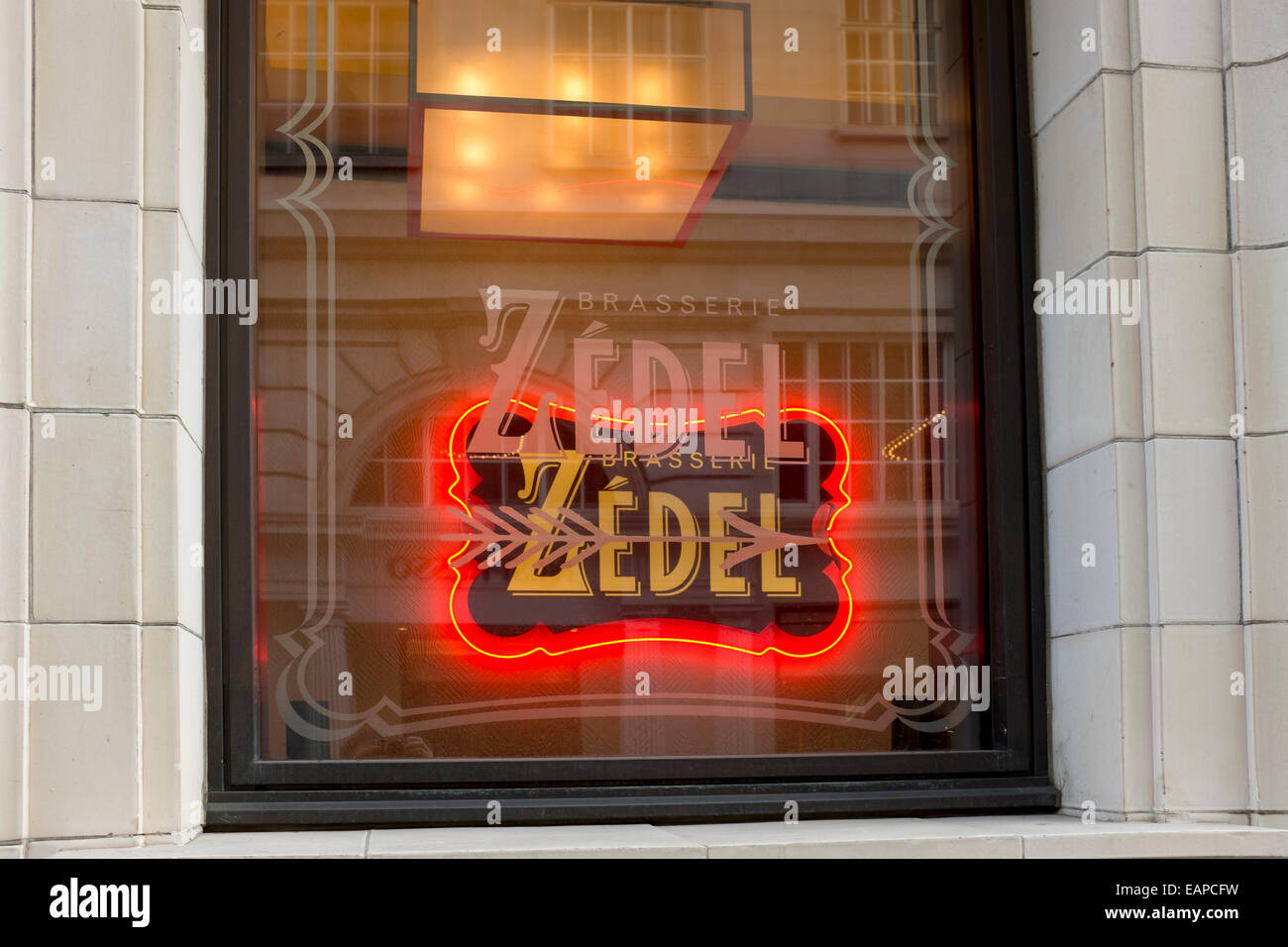 Brasserie Zedel London Stock Photo - Alamy