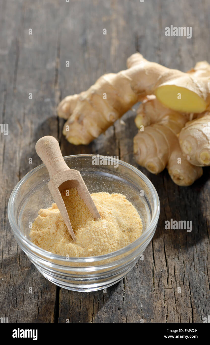 Powder ground ginger on hi-res stock photography and images - Alamy