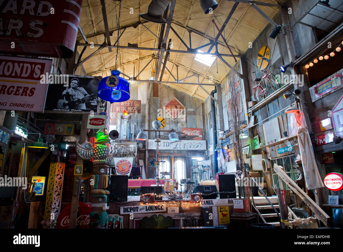 The Shack Up Inn, Clarksdale Mississippi Stock Photo - Alamy