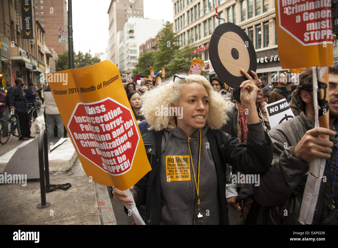 Protest against mass incarceration hi-res stock photography and images ...