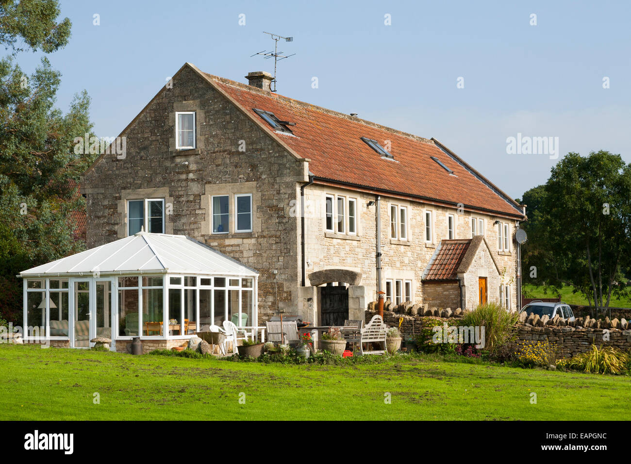 Farmhouse / farm house converted / conversion into domestic house ...