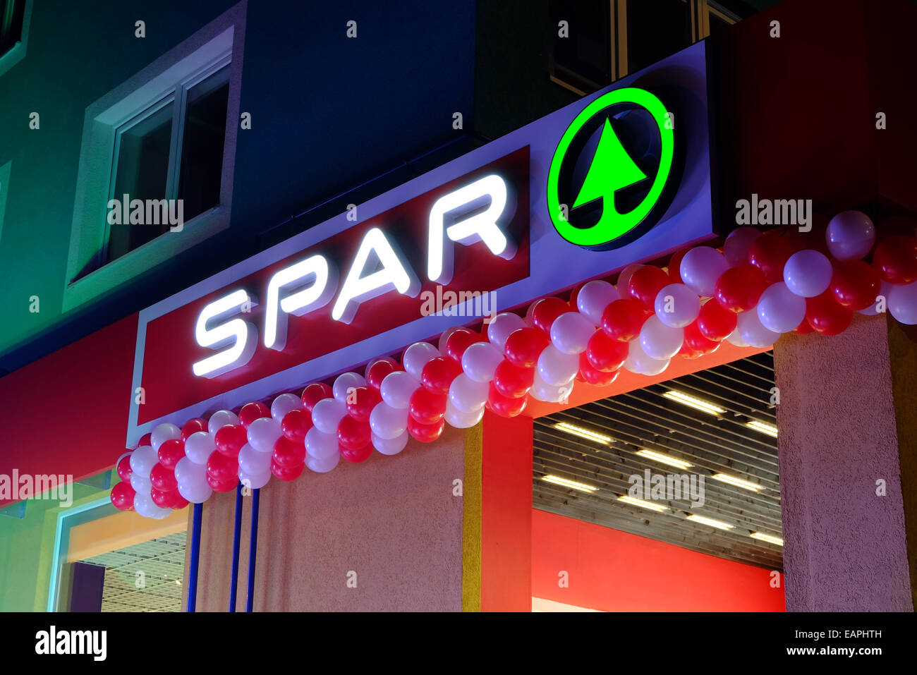 Superspar hi-res stock photography and images - Alamy