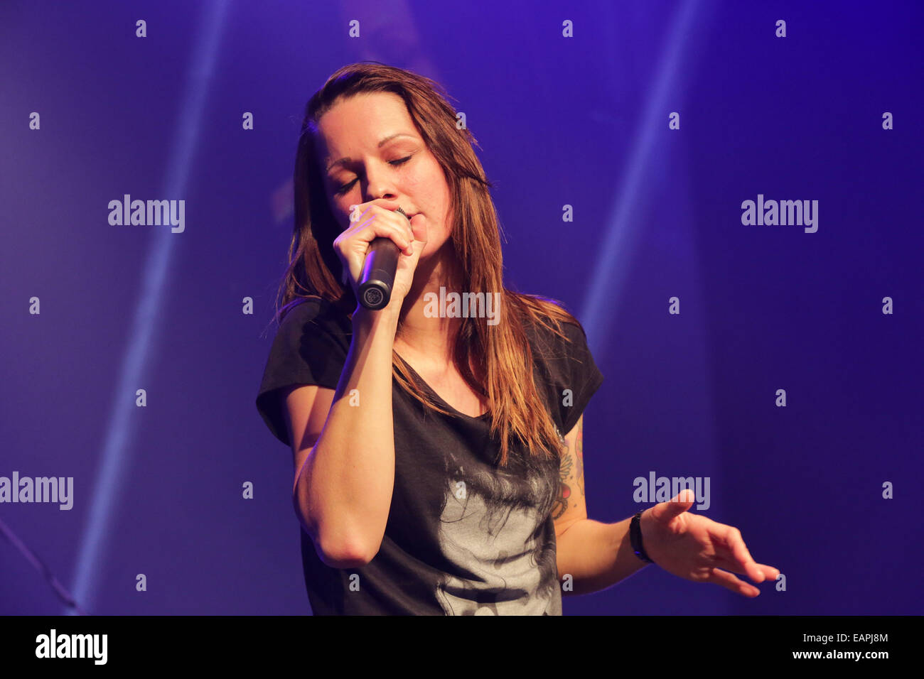 Christina Stuermer performing live during Die Lange Nacht der Musik at ...