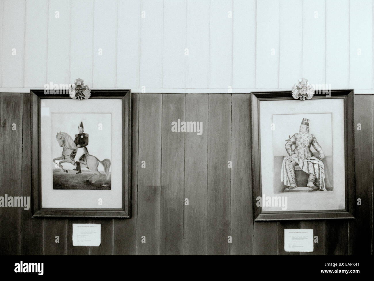 Napoleon at the Kraton Royal Palace in Yogyakarta in Java in Indonesia ...