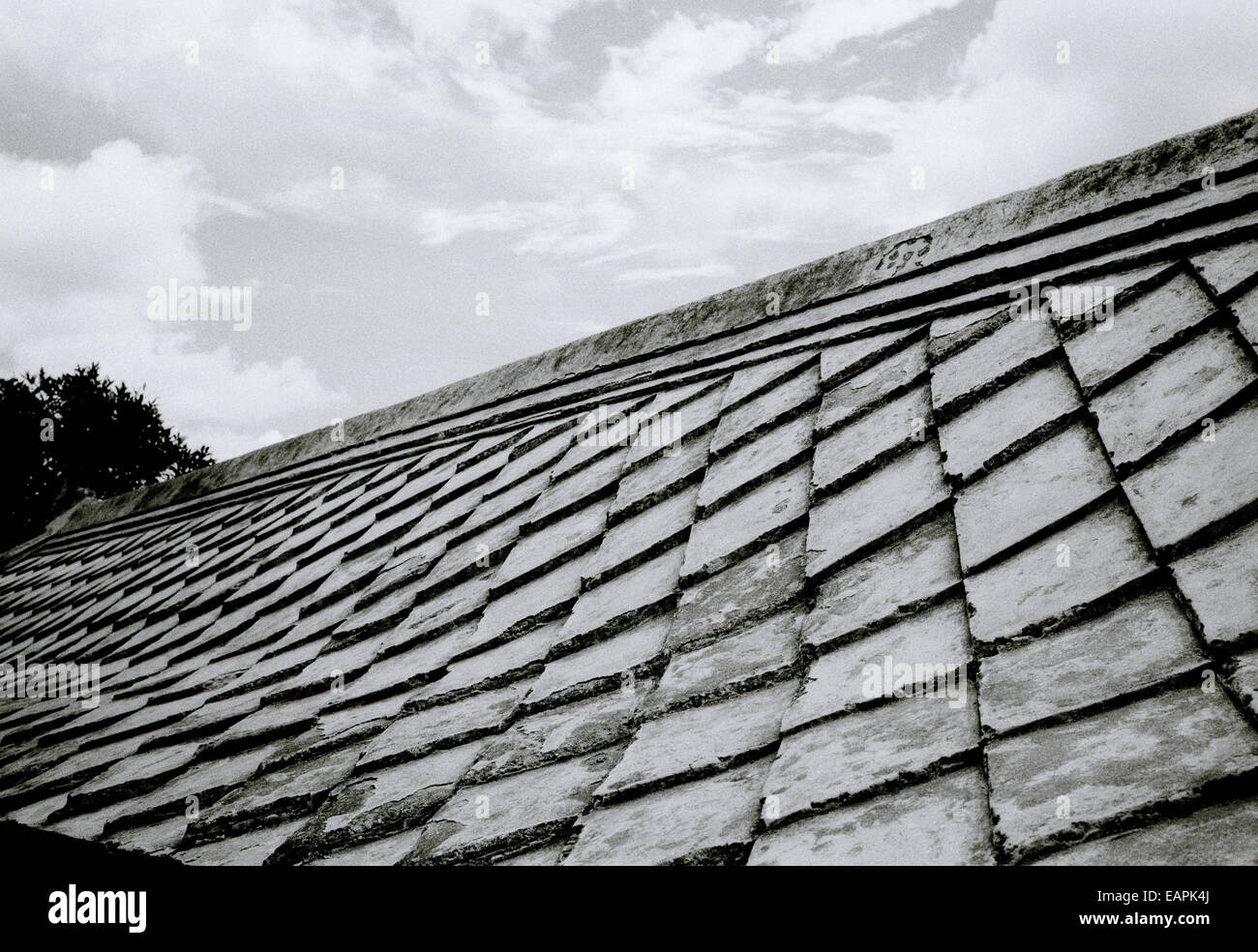 Ancient roof design of underground mosque Sumur Gumuling in Yogyakarta ...