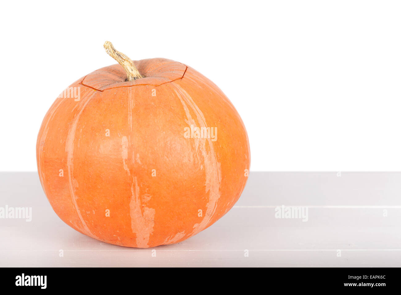 Pumpkin isolated on white background Stock Photo - Alamy
