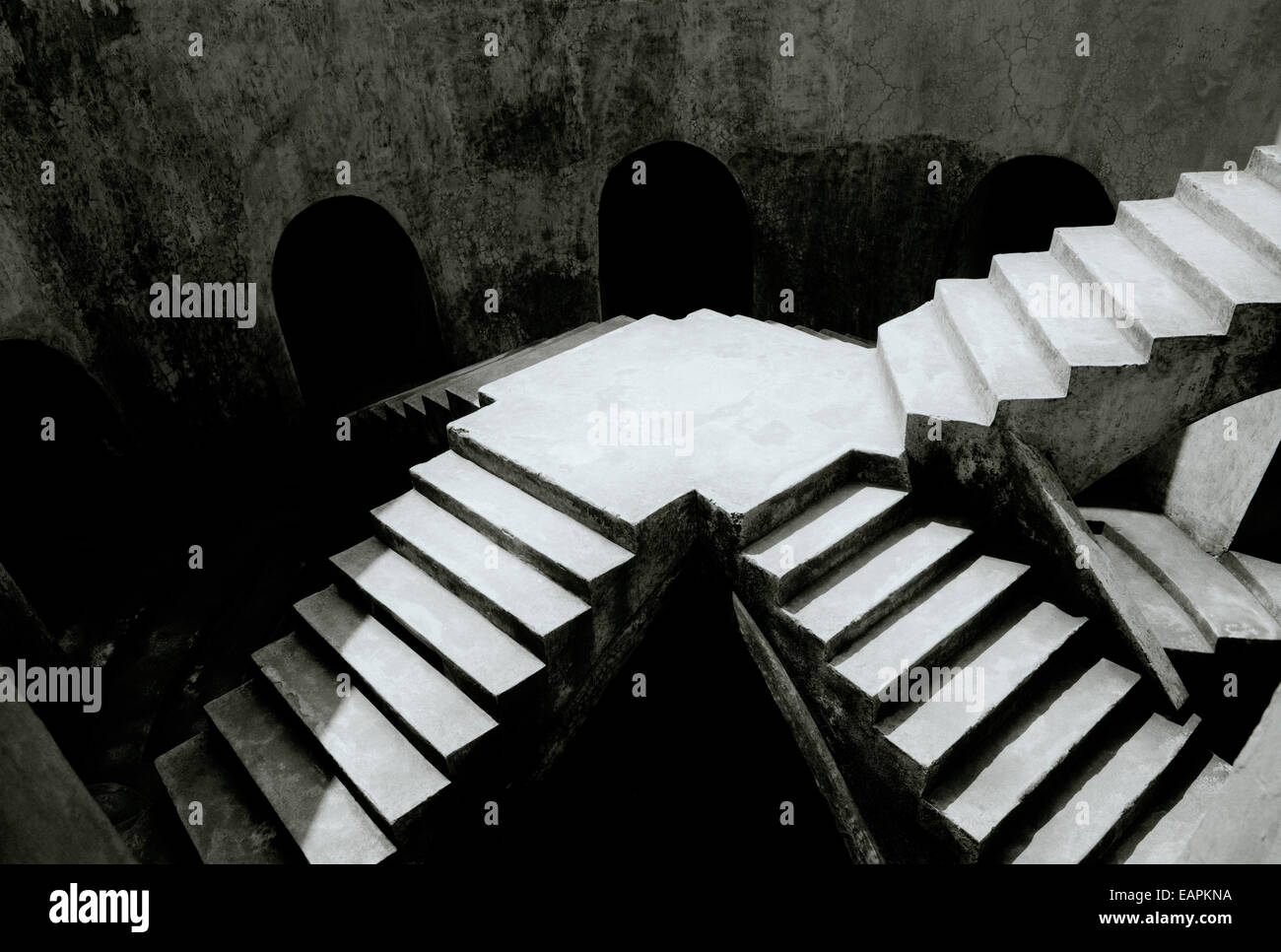 Underground Mosque Sumur Gumuling in the Taman Sari complex in ...