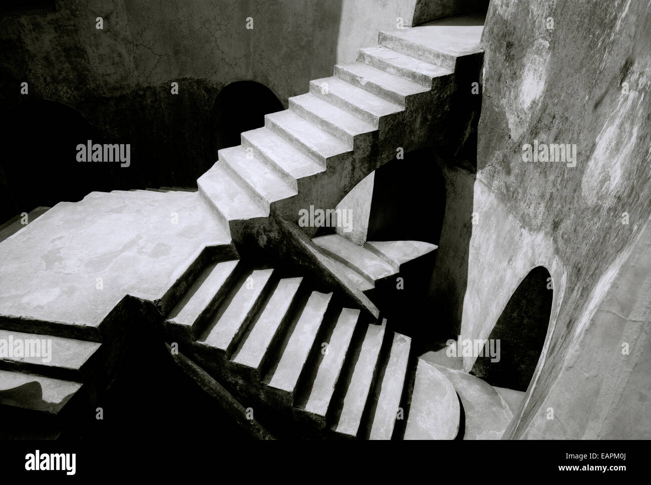 Underground Mosque Sumur Gumuling in the Taman Sari complex in ...