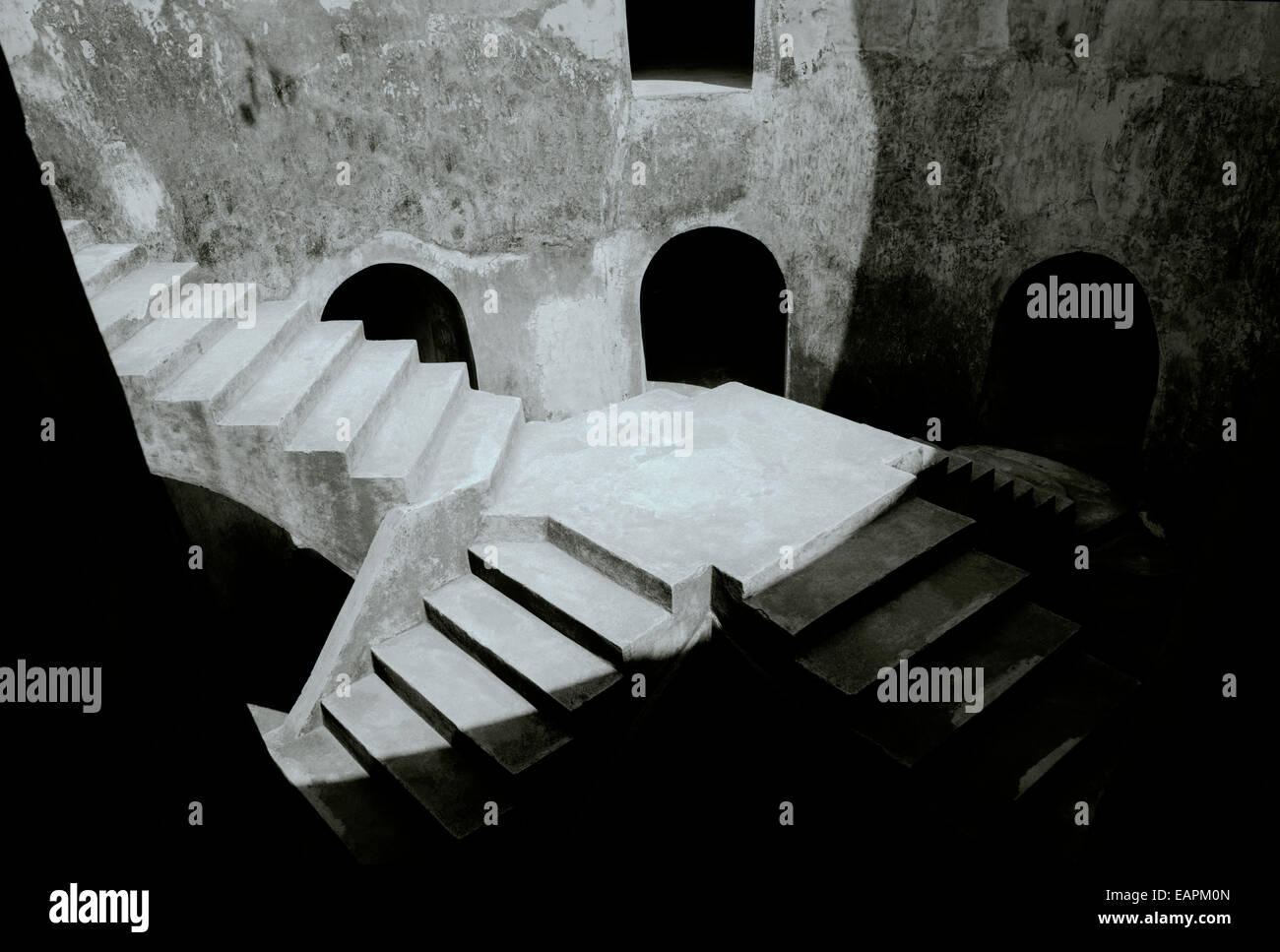 Underground Mosque Sumur Gumuling in the Taman Sari complex in ...