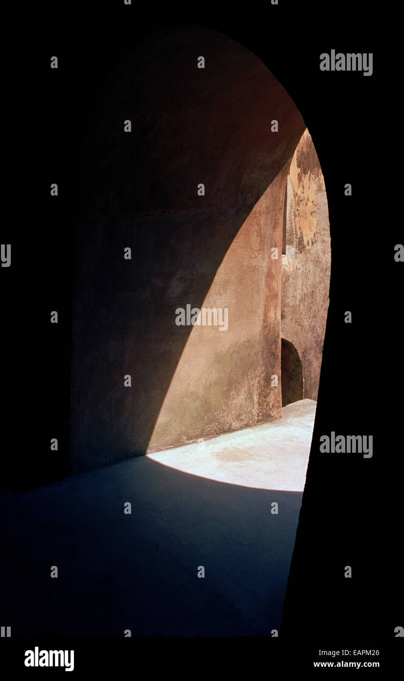 Underground mosque Sumur Gumuling in the Taman Sari complex in ...