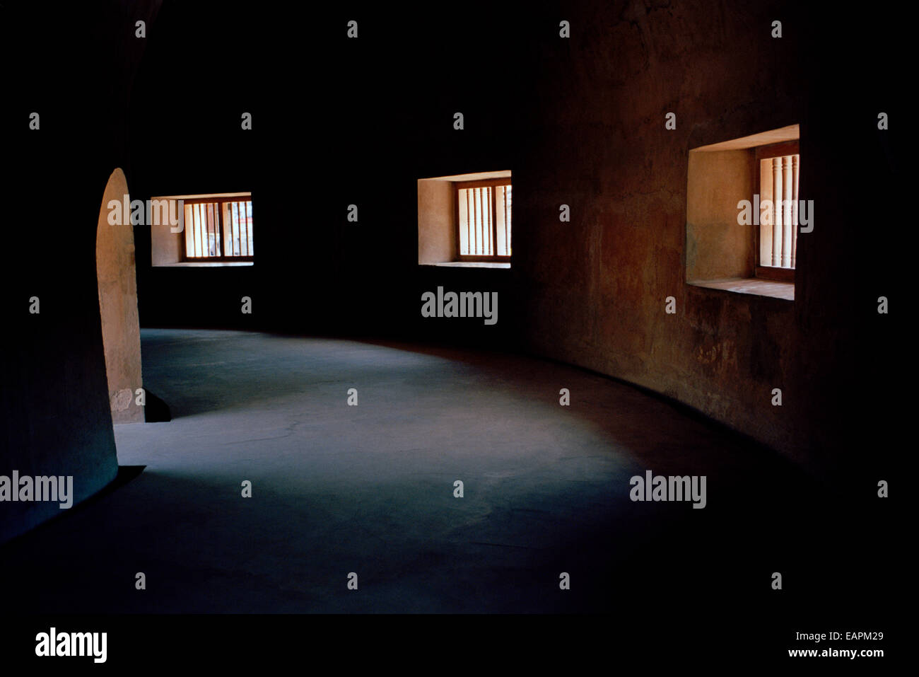 Underground mosque Sumur Gumuling in the Taman Sari complex in ...