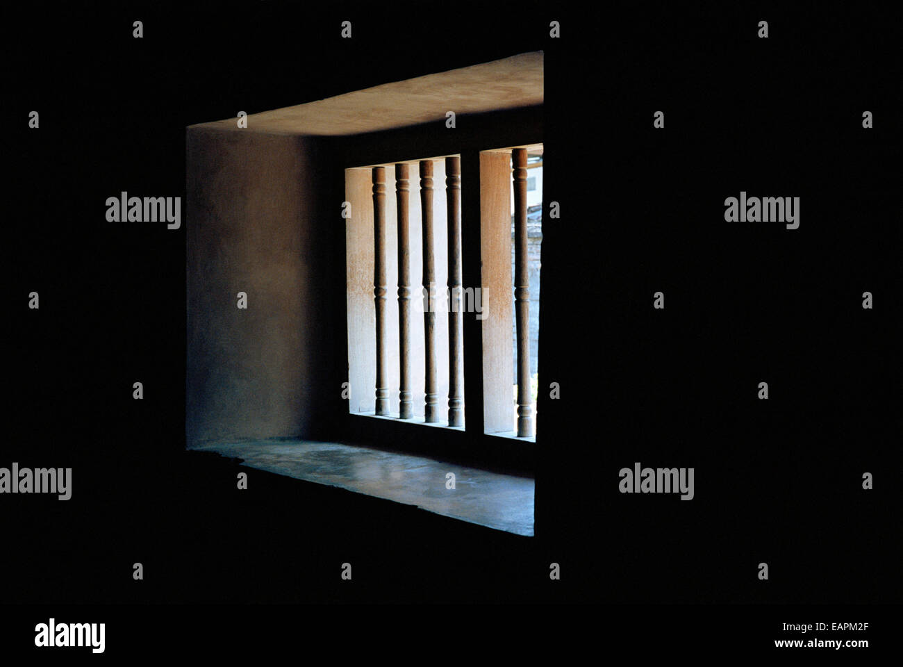 Underground mosque Sumur Gumuling in the Taman Sari complex in ...