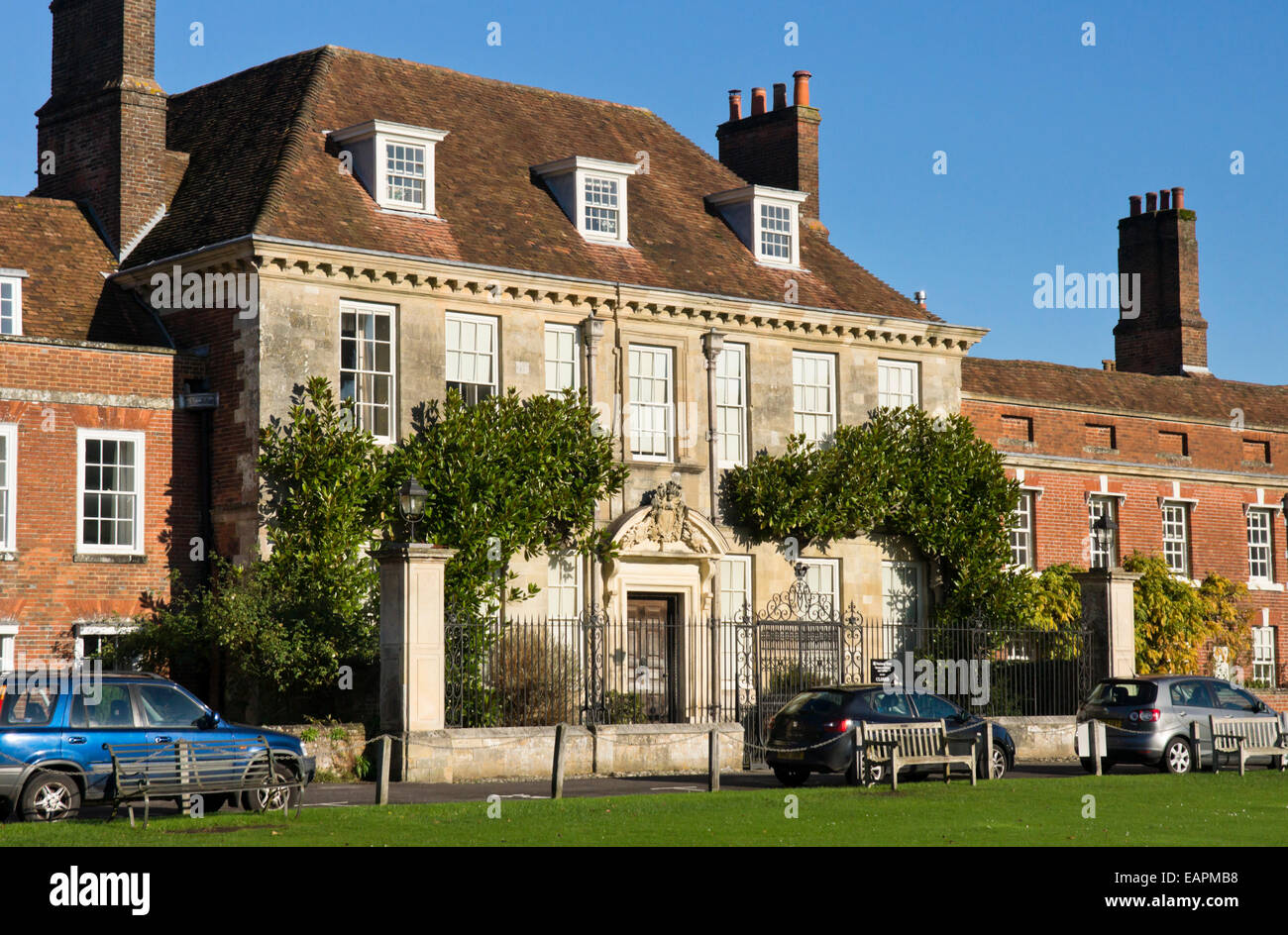 Salisbury a Cathedral town in Wiltshire England UK Monpesson House ...