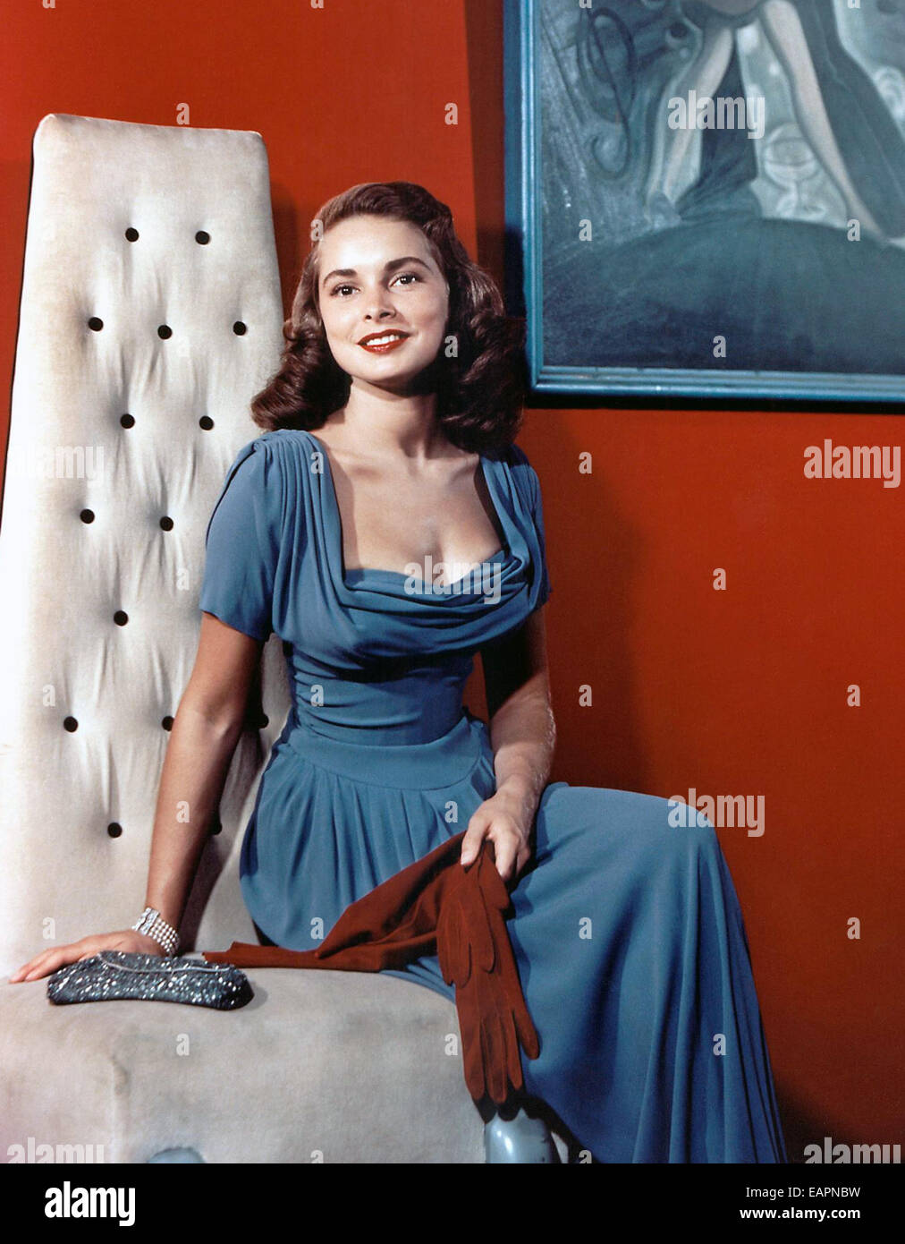 JANET LEIGH (1927-2004) US film actress about 1950 Stock Photo - Alamy