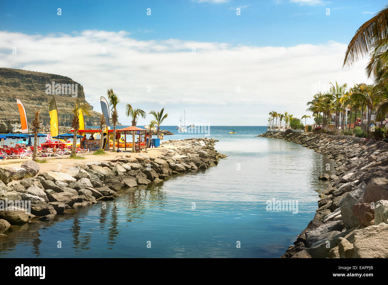 Canaria mogan hi-res stock photography and images - Alamy