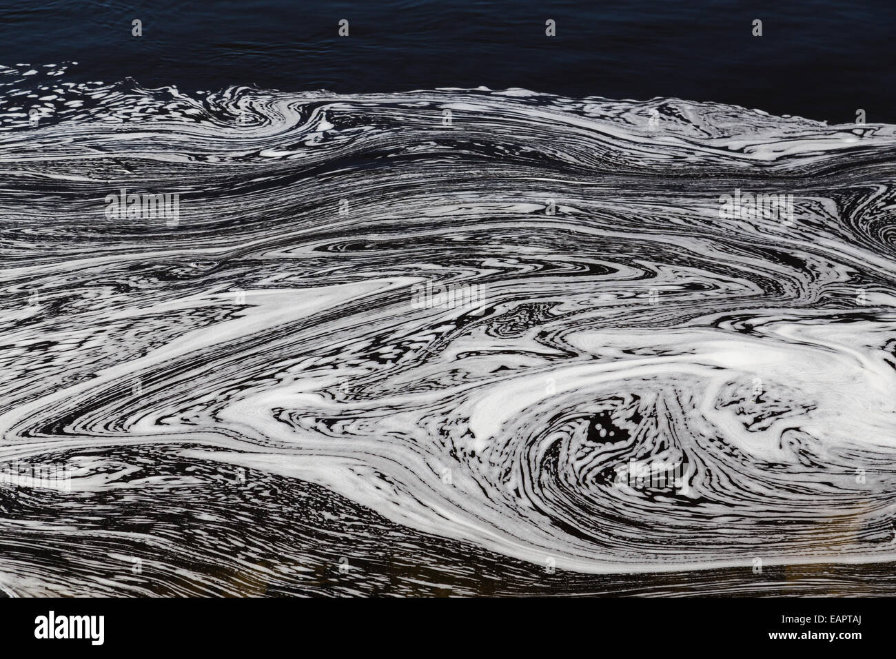 Water with Swirly Patterns in Ottawa River Stock Photo - Alamy