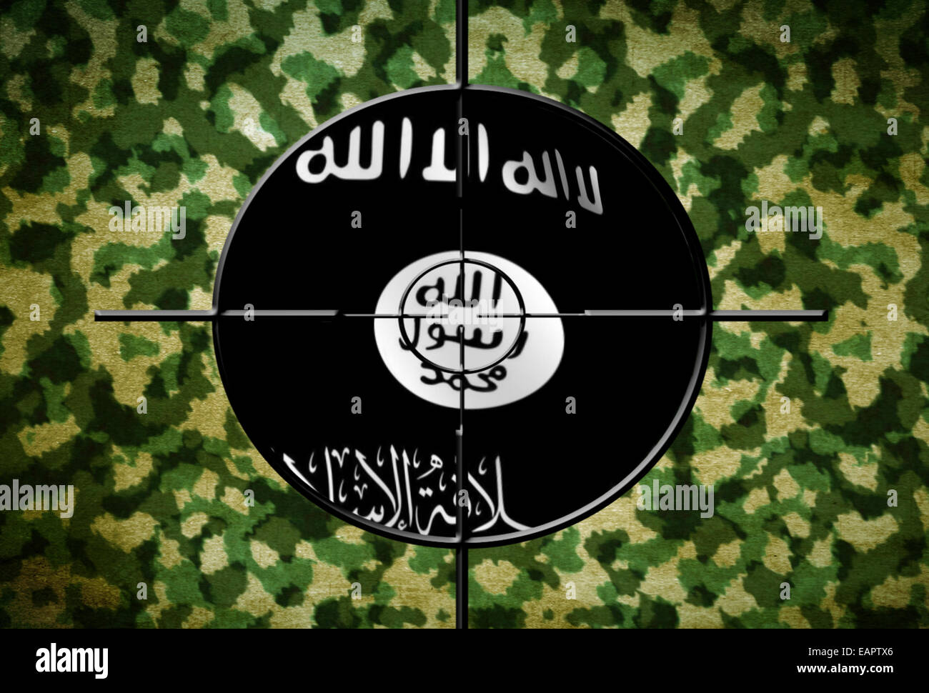 ISIS islamic state flag Stock Photo - Alamy