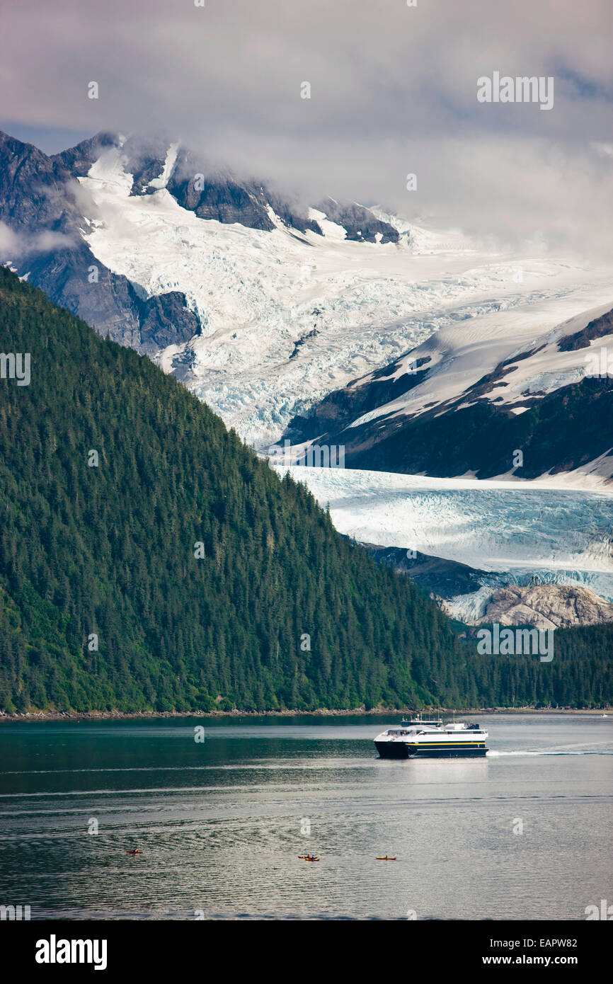 Alaska,Alaska Marine Highway,Billings Glacier Stock Photo - Alamy