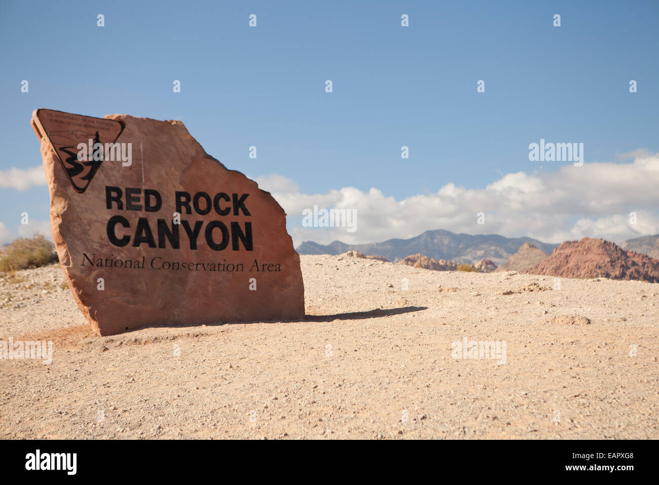 Red Rock Canyon National Conservation Area, Las Vegas, Nevada Stock ...