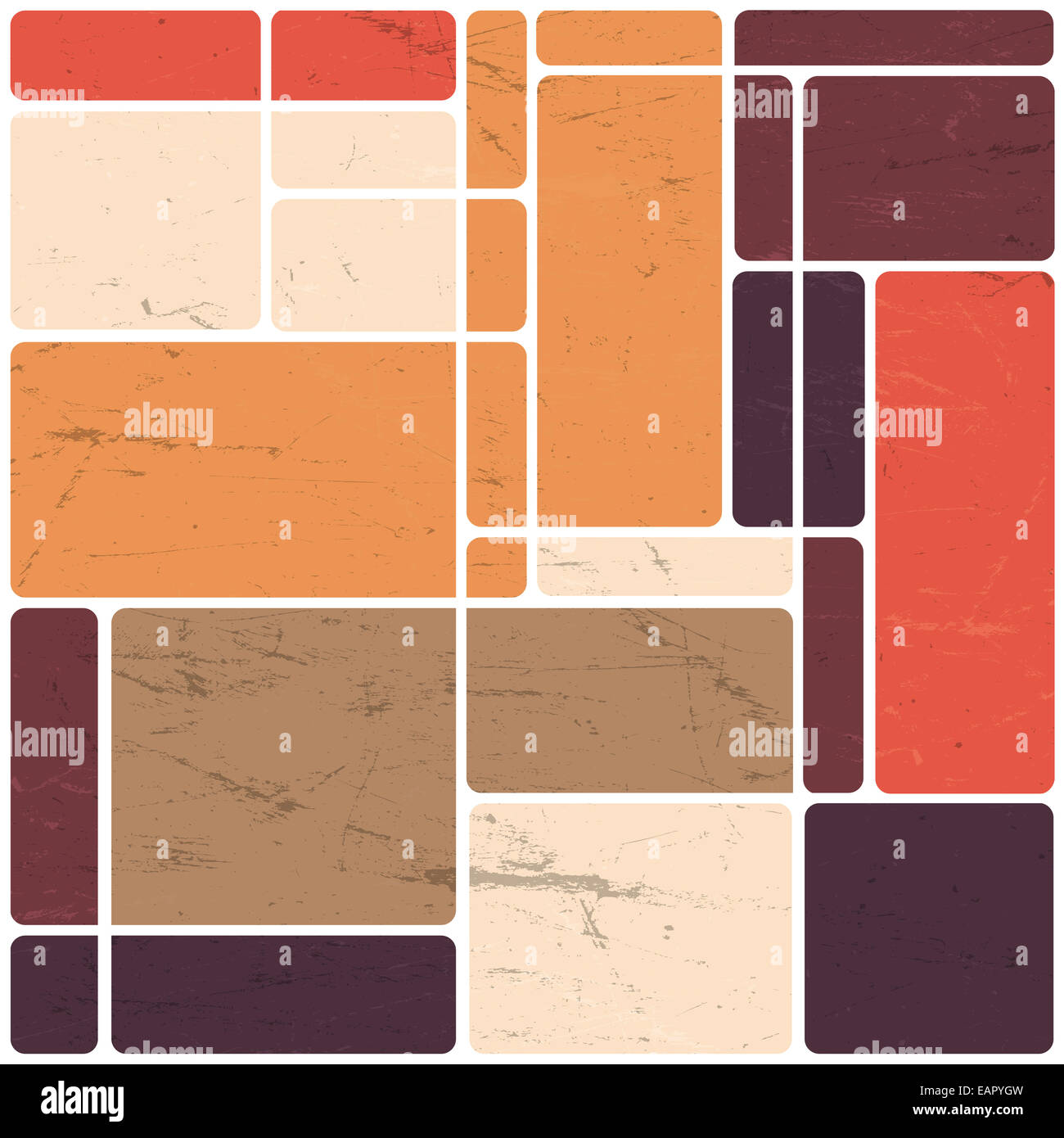 Abstract retro blocks design background colorful, Vector Stock Photo ...