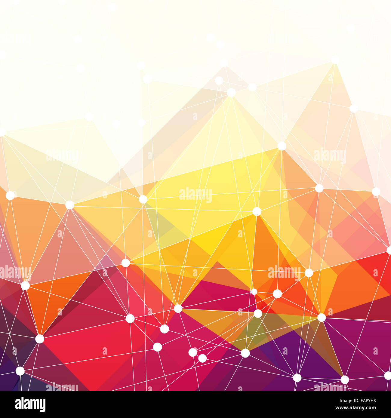 Abstract colorful triangles design, vector background Stock Photo - Alamy