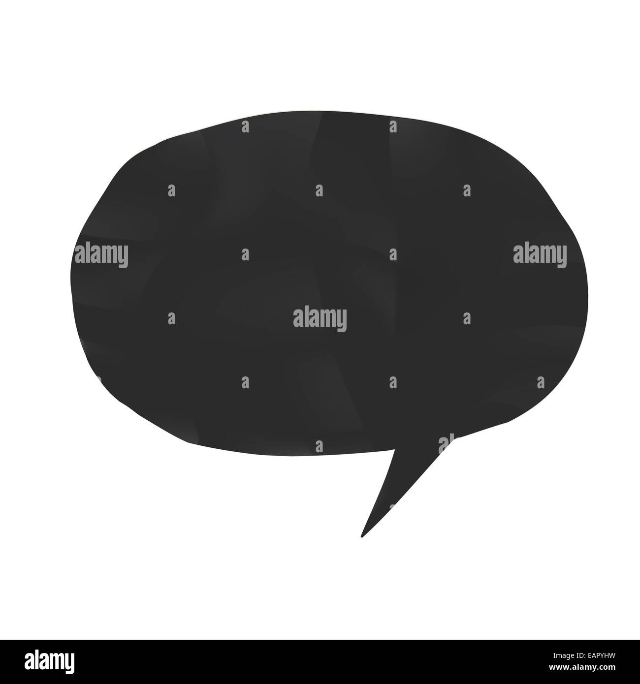 Bubble Shape Black, Vector Stock Photo - Alamy